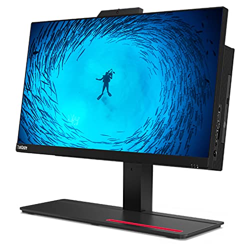 Lenovo ThinkCentre M70a 21.5" FHD AIO Business All-in-One Desktop Computer, Intel Hexa-Core i5-10400 (Beat i7-8700), 32GB DDR4 RAM, 2TB PCIe SSD, DVDRW, WiFi, BT 5.0, Windows 11 Pro