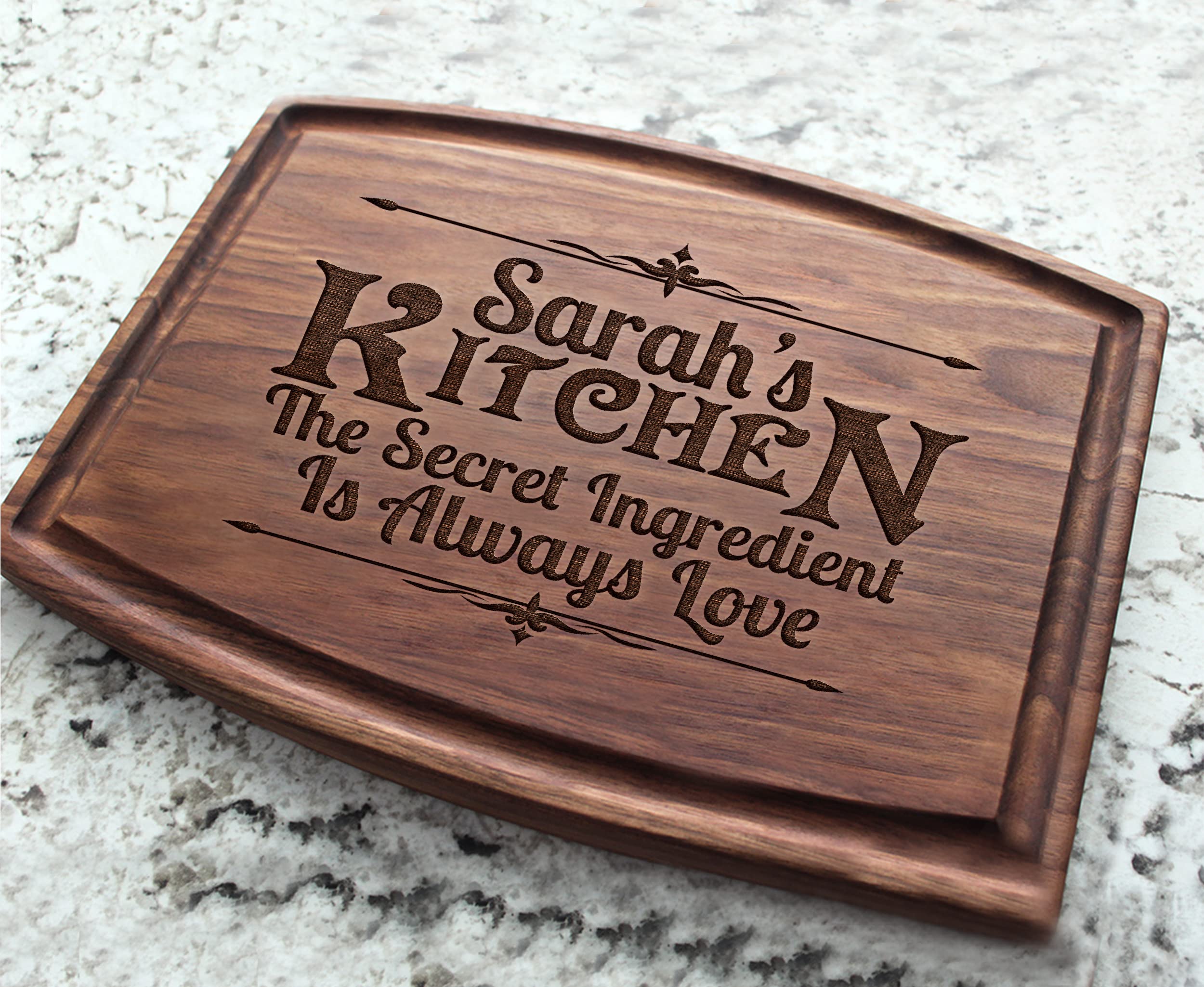 Personalized Cutting Board Housewarming Gift Mr and Mrs Custom Cutting Board Wood Engraved