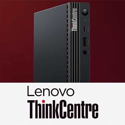 Lenovo ThinkCentre M60e MFF Business Desktop, Intel Core i3-1005G1 Processor, 16GB RAM, 512GB SSD + 1TB HDD, HDMI, Display Port, RJ-45, Wi-Fi 6, Wired Keyboard & Mouse, Windows 11 Pro, Black