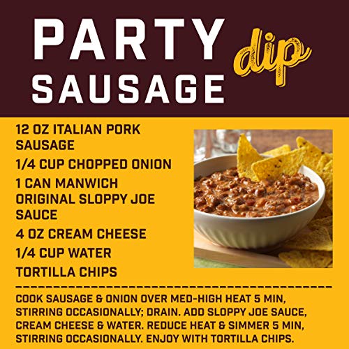 Manwich Original Sloppy Joe Sauce, Canned Sauce, 15 oz
