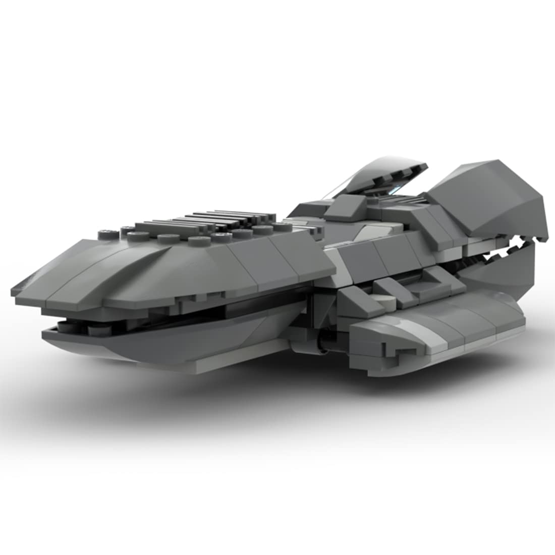 Ottima MOC-37099 Military Sci-fi Series Models, Space Wars Microfighter Model Building Toy Set for Kids Boys Compatible with Lego - 262Pcs