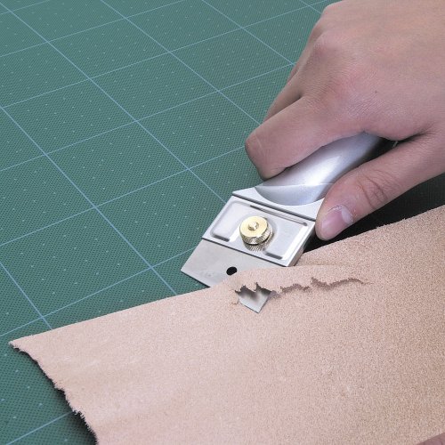NT Cutter Cushion Grip Leather Knife, 1 Knife (KT-2000GP)