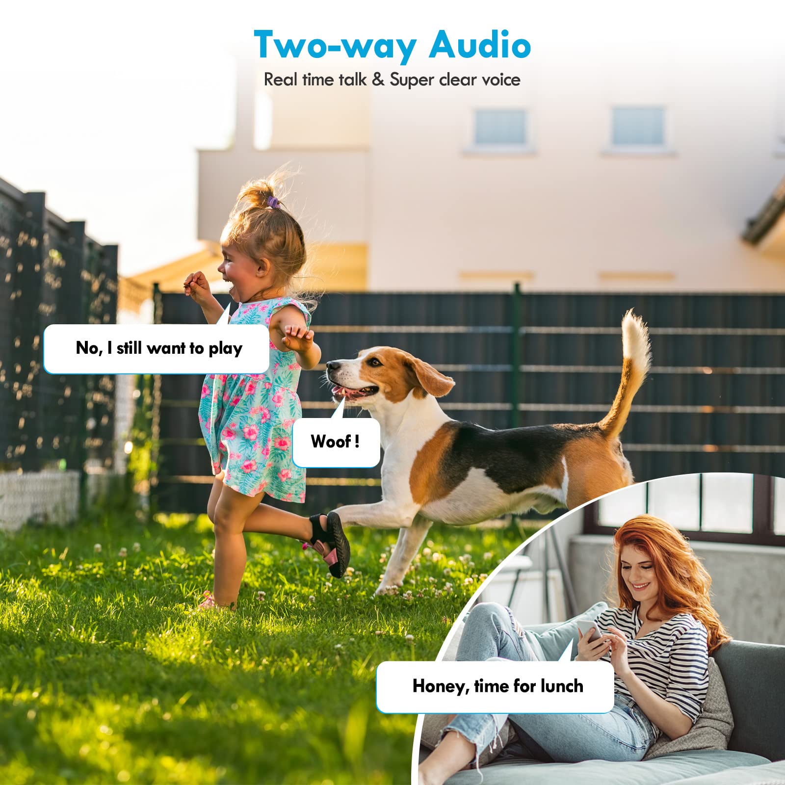 Poyasilon Solar Security Cameras Wireless Outdoor, 3MP 2K FHD Outdoor Camera Wireless 2.4G Wi-Fi 355° View Pan Tilt Security Cameras with AI Motion Detection, Siren, Two-Way Audio (3 Pack)
