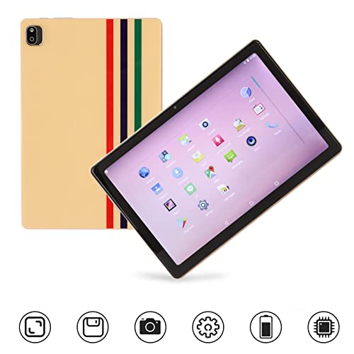 Reading Tablet, US Plug 100β240V 6000mAh Battery 4G LTE Study Tablet with Two Card Slots (US Plug)