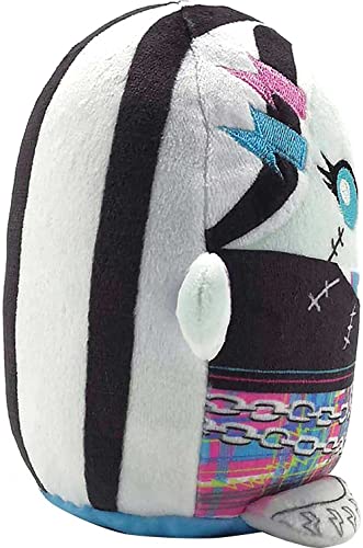 Monster High Cuutopia 10-inch Plush Character, Frankie Stein Plushie, Soft Rounded Pillow Doll, Kids Toys and Gifts