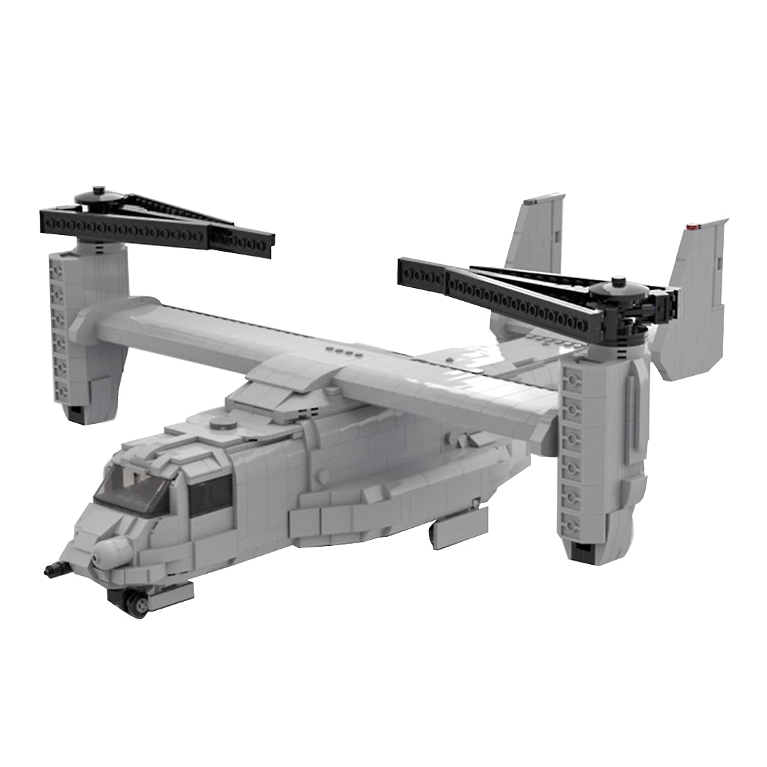 Ottima MOC-85595 V-22 Military Helicopter Model Sets, Military War Aircraft for Kids Compatible with Lego Technic Creator - 1608Pcs