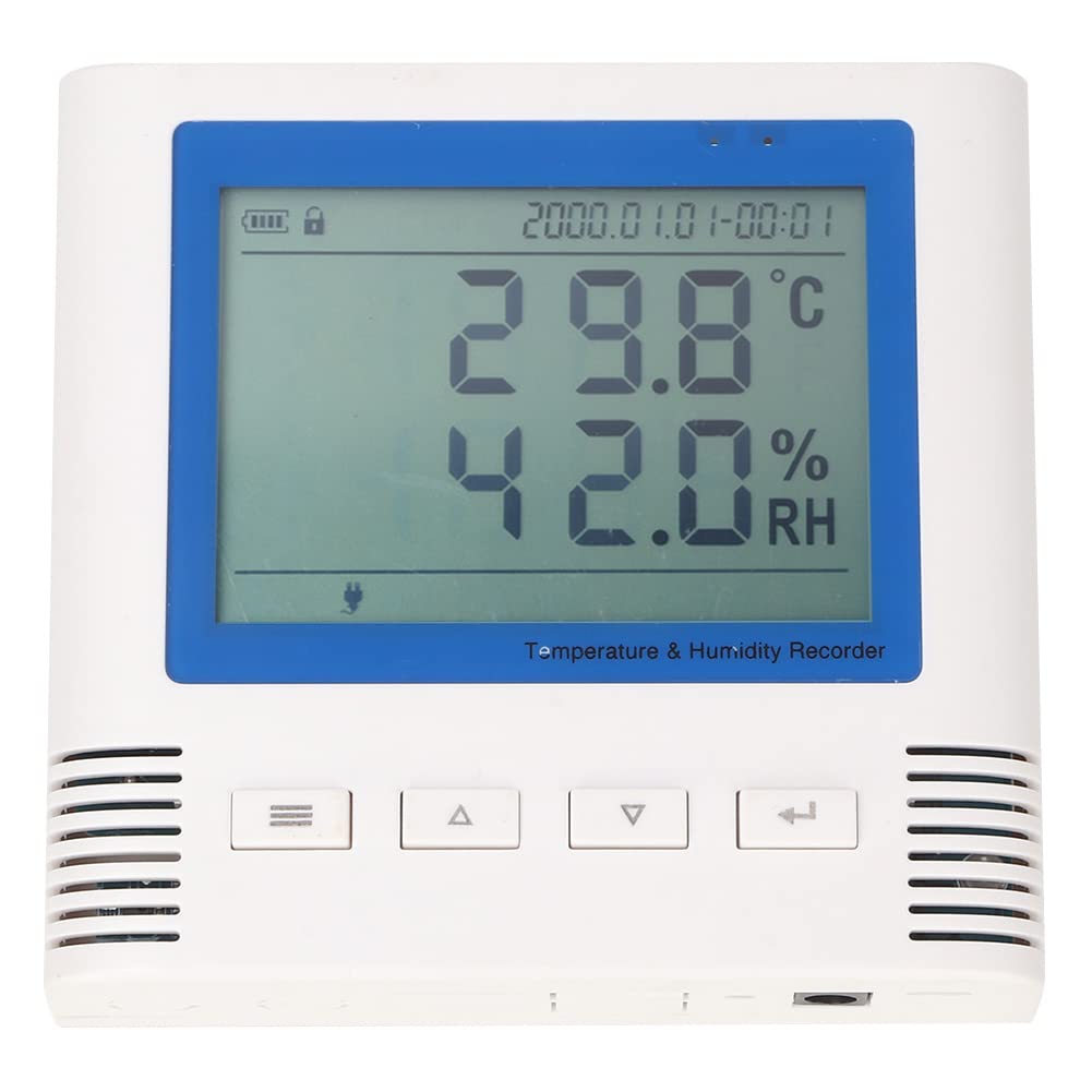Reusable USB Ambient Temperature Humidity Data Logger Indoor Temperature and Humidity Monitor with PDF Report