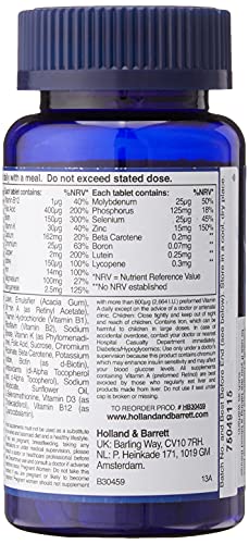 Holland & Barrett ABC Plus Multivitamins & Minerals 60 Caplets