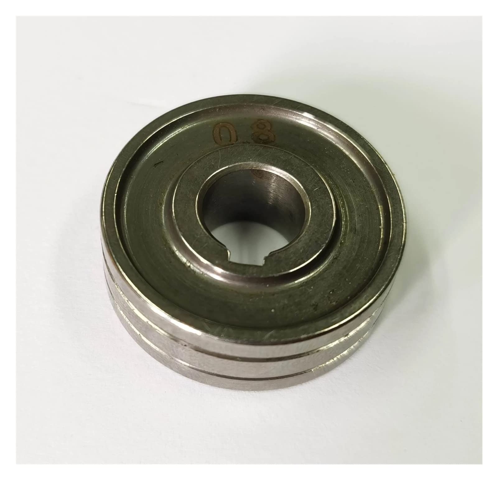 MANRONG Mig Welding Contact Tips Welder Wire Feed Drive Roller Roll Parts Diameter 30mm .023".030 .035" .040" .045" Tip-Nozzle-Diffuser (Color : K-Groove 0.8-1.0)