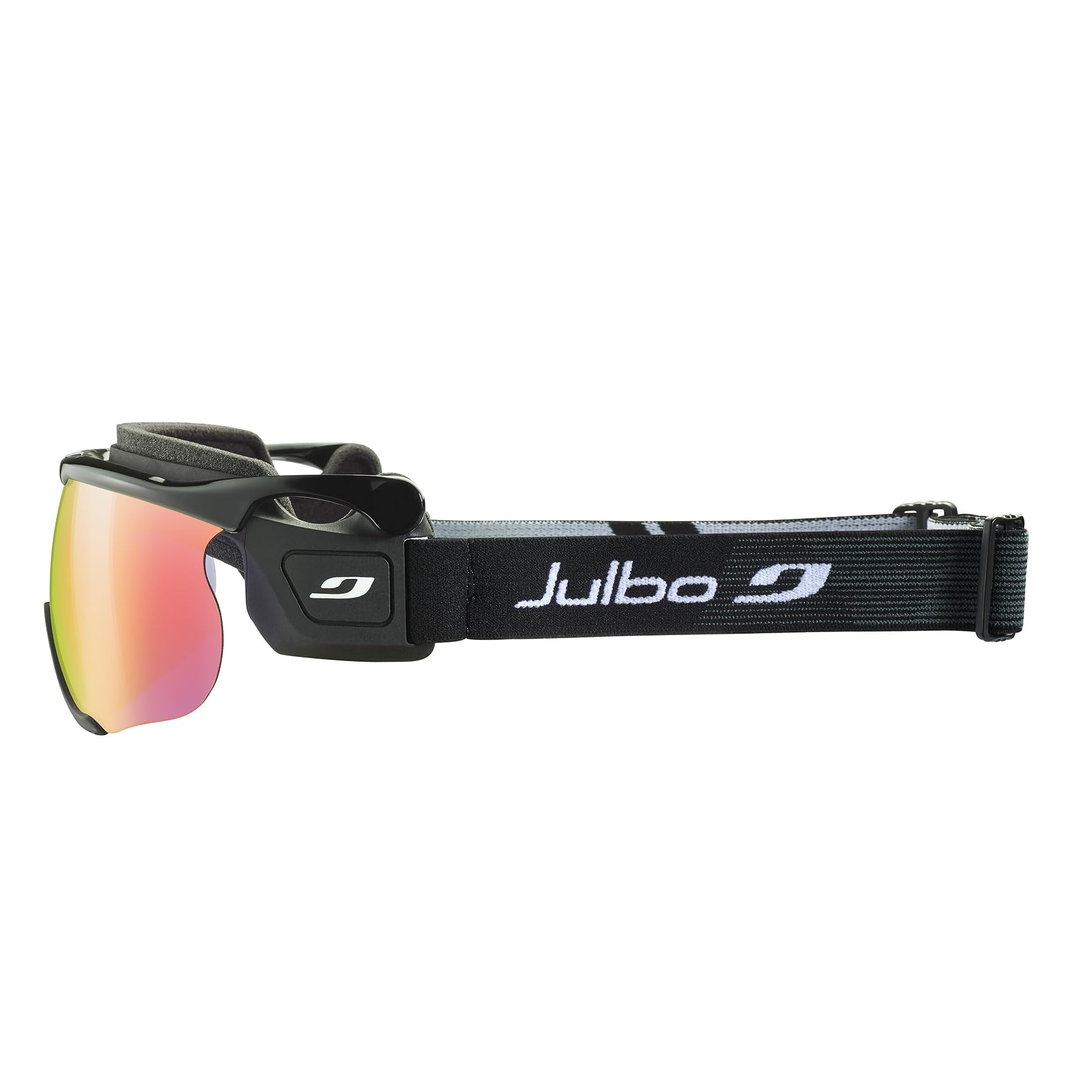 Julbo Sniper EVO M: Goggles With REACTIV Or Spectron Lens (Black/Black, REACTIV 1-3 High Contrast)