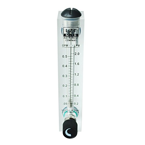 Nxtop 0.05-0.5GPM 0.2-2LMP Tubig Liquid Daloy ng Metro Flowmeter 1/2 PT Thread