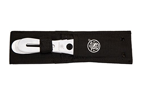 Smith & Wesson SWTK10CP Three 10in Stainless Steel Throwing Knives Set with Nylon Belt Sheath