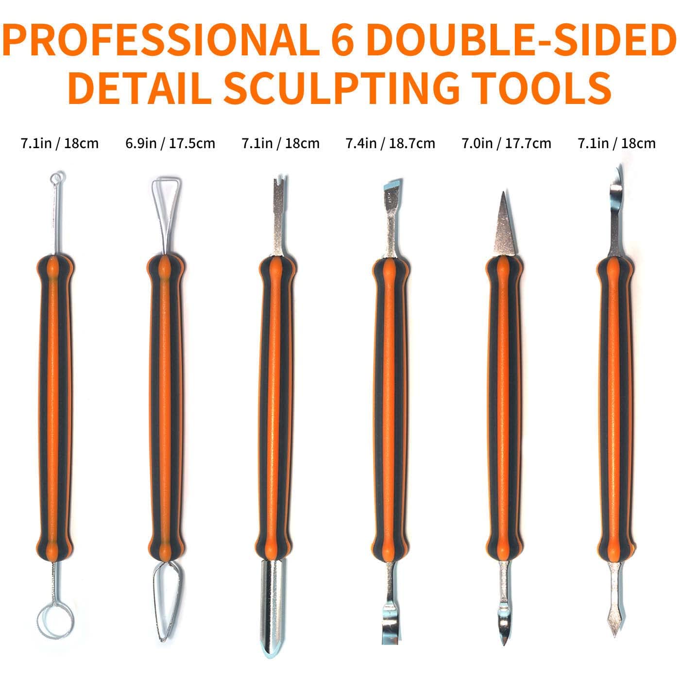 Pumpkin Carving Kit for Adults & Kids, With Professional Comfortable Handle Stainless Steel Carving Knife Set, Detail Sculpting Tools, Pumpkin Patterns, LED Light Candles, For Halloween Decoration