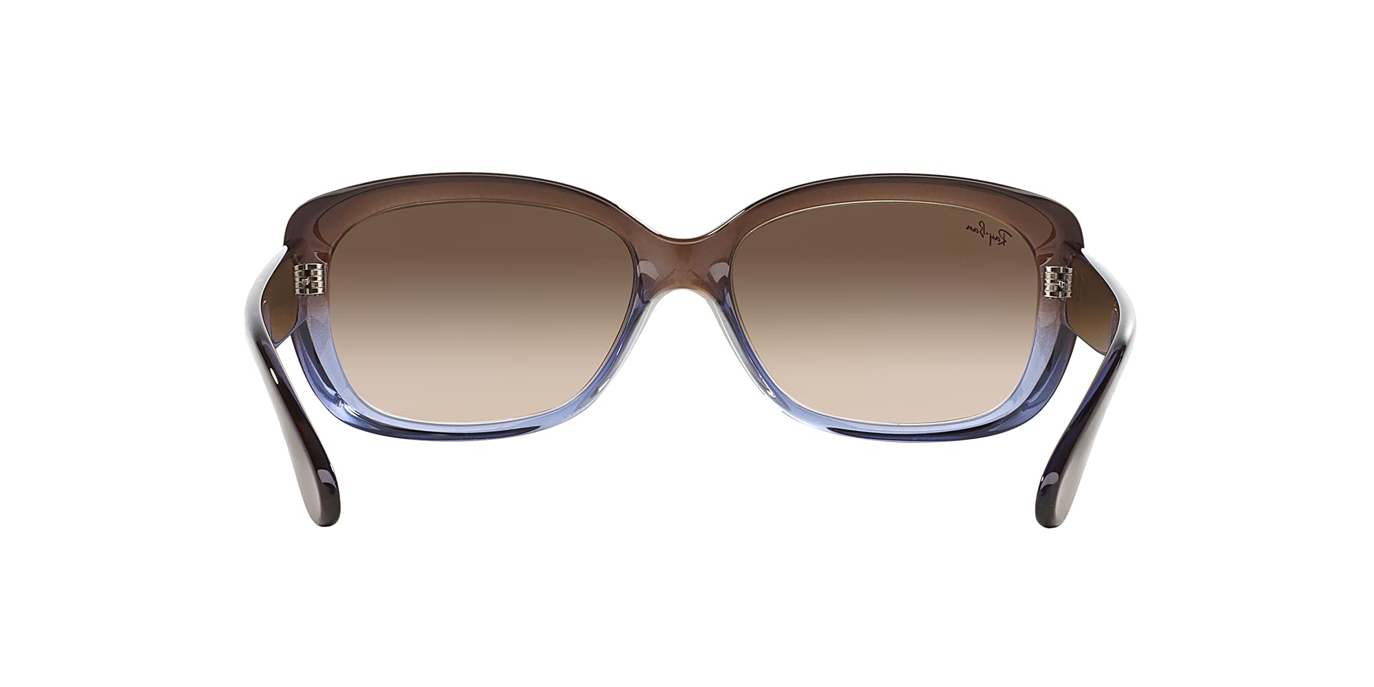 Ray-Ban RB4101 Jackie Ohh Sunglasses + Vision Group Accessories Bundle, womens (Brown Gradient Lilac/Light Brown Gradient Brown (860/51)
