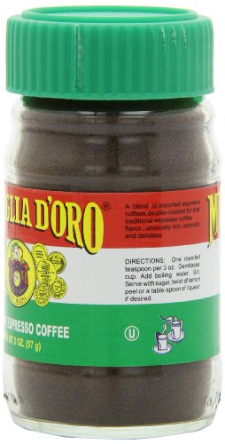 Medaglia D'Oro Espresso Style Instant Coffee, 2 Ounces (Pack of 12)