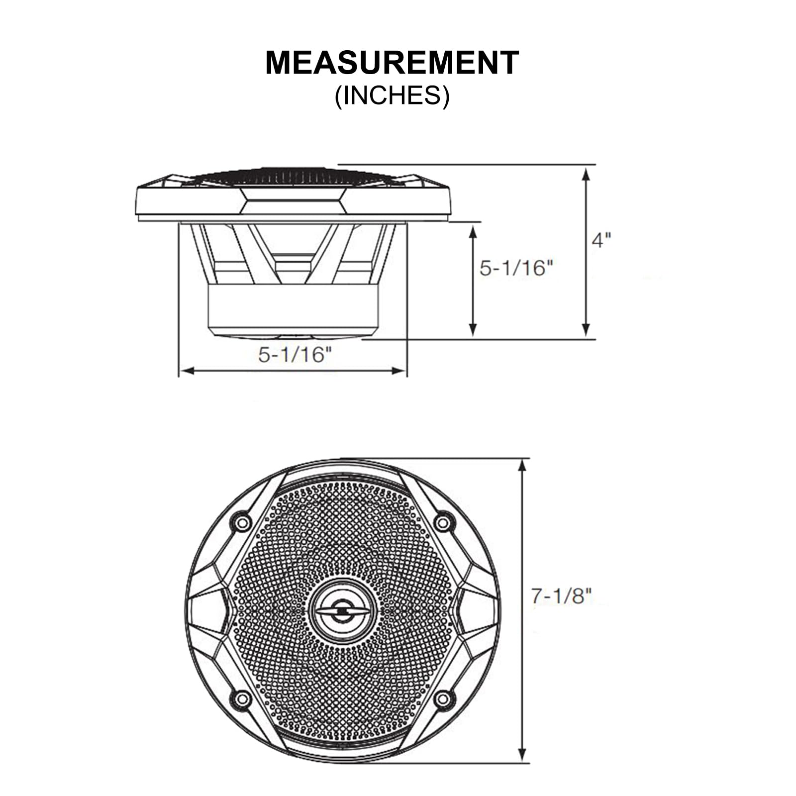 JBL 6.5" Marine Speakers (Qty 2) 1 Pair of OEM Replacement Speakers w/Enrock 50ft Wire (White) MS6520B