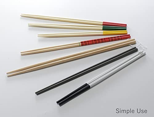 Pearl Metal Simple Use CC-1682 Chopsticks, Vegetable Chopsticks, 13.0 inches (33 cm), Silicone, Dishwasher Safe, W Gray