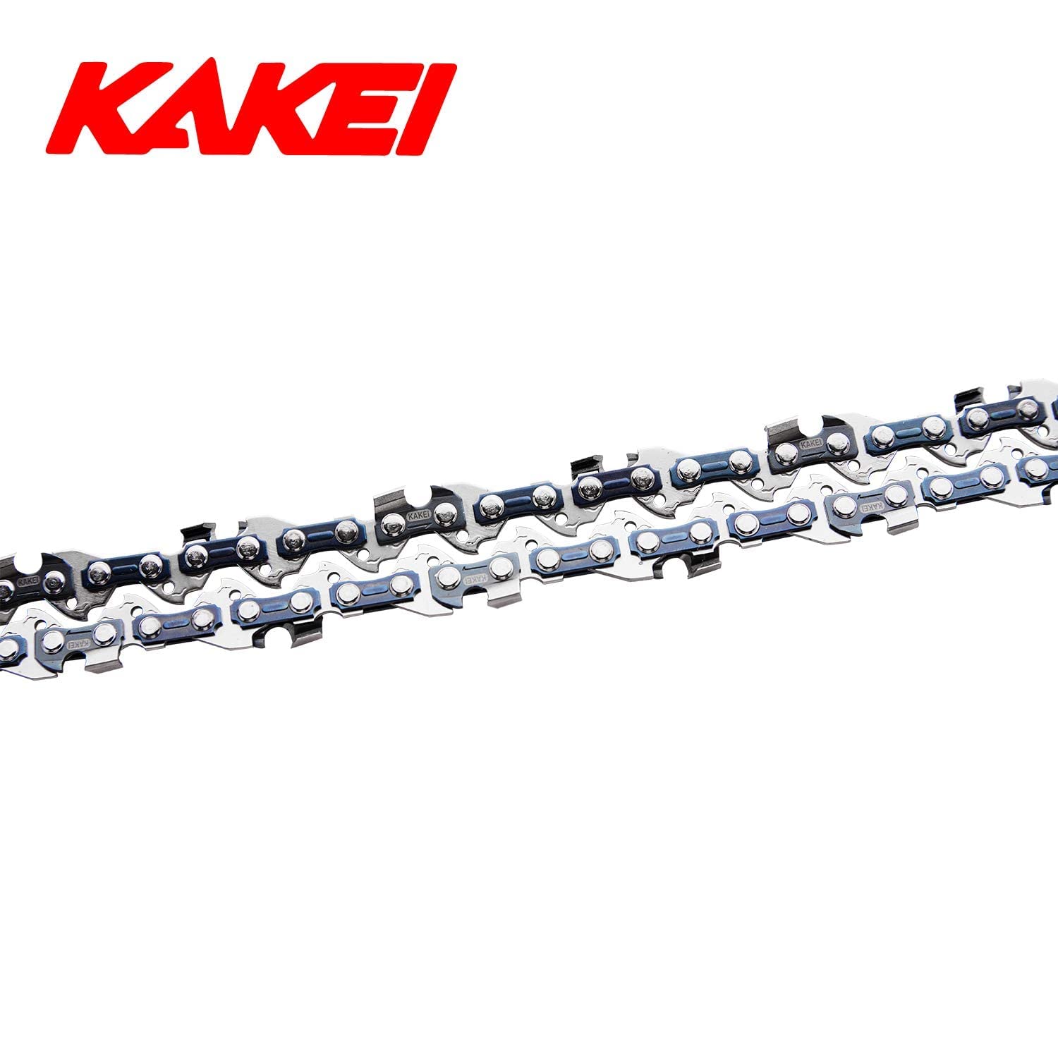 KAKEI 18 Inch Chainsaw Chain .325" Pitch .050" Gauge, 72 Drive Links Fits Husqvarna 440 445 and More- H72 (3 Chains)