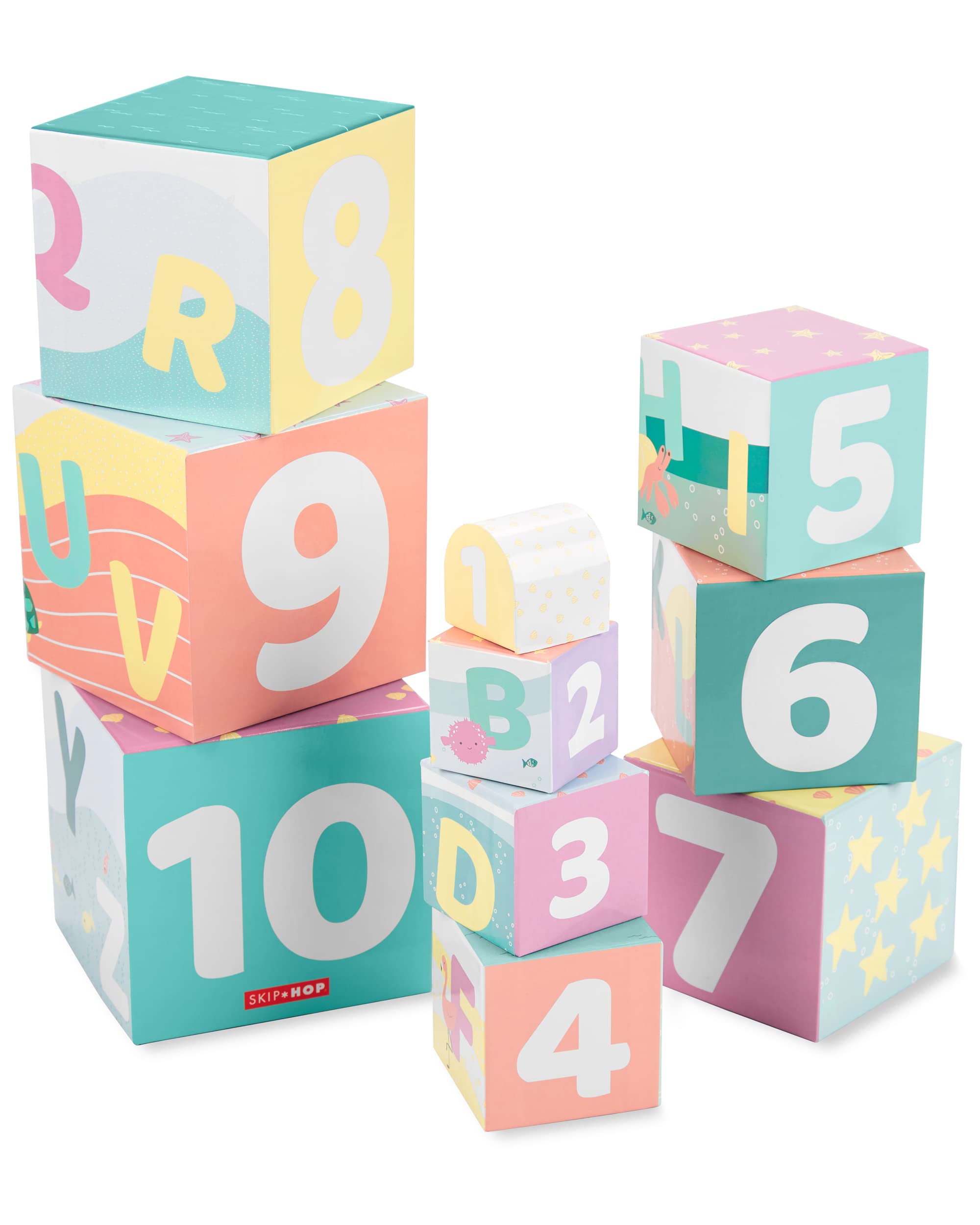 Simple Joys by Carter's By The Sea Nesting Boxes, Ocean, One Size