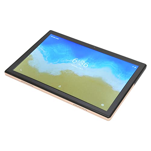 PUSOKEI 10.1in Android 11.0 Tablet, Octa Core 128GB ROM 2.4G 5G Dual Band WiFi Tablets FHD Screen Dual SIM Dual Standby USB Charging, 7000mah Battery, Multi Language(US)