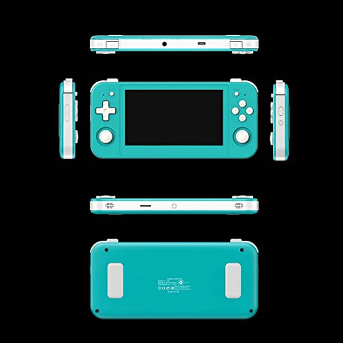 Ottima RG505 Handheld Game Console, 4.95-inch Portable Video Games Console for Boys Adults, 4+128G Retro Arcade Console (No Games) - Turquoise