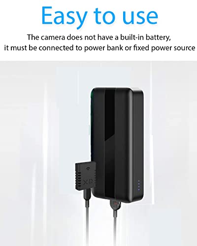 Mini Spy Camera WiFi, Smallest Hidden Cameras HD1080P for Home Security Surveillance with Video Small Portable Nanny Cam with Phone App, Motion Detection, Night Vision for Indoor