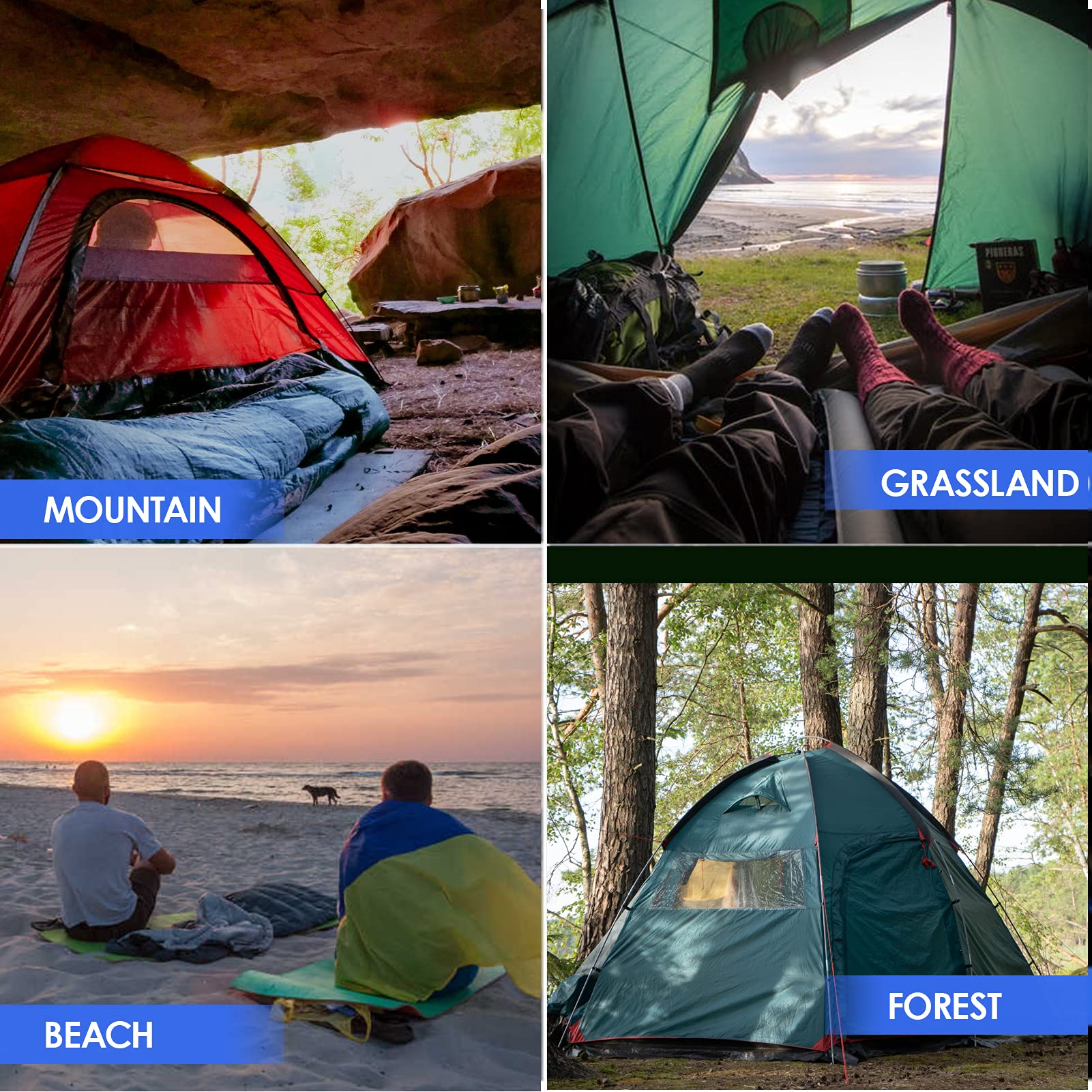 Londtren Sleeping Bags for Adults Backpacking Sleeping Bag for Camping Sleeping Bags for Kids Lightweight Waterproof Portable with Compact Bag