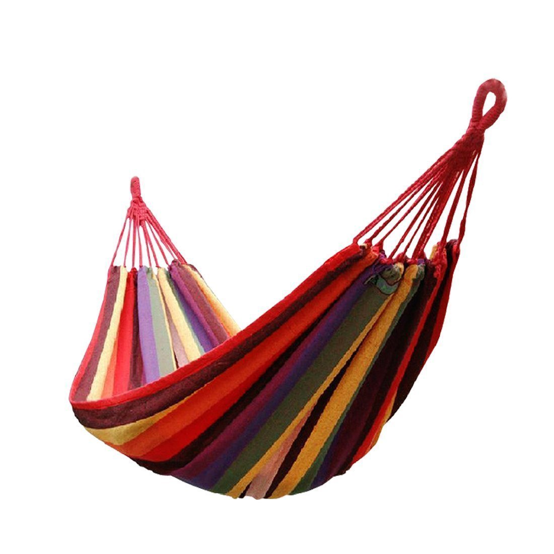Honesh Outdoor Leisure Double 2 Person Cotton Hammock