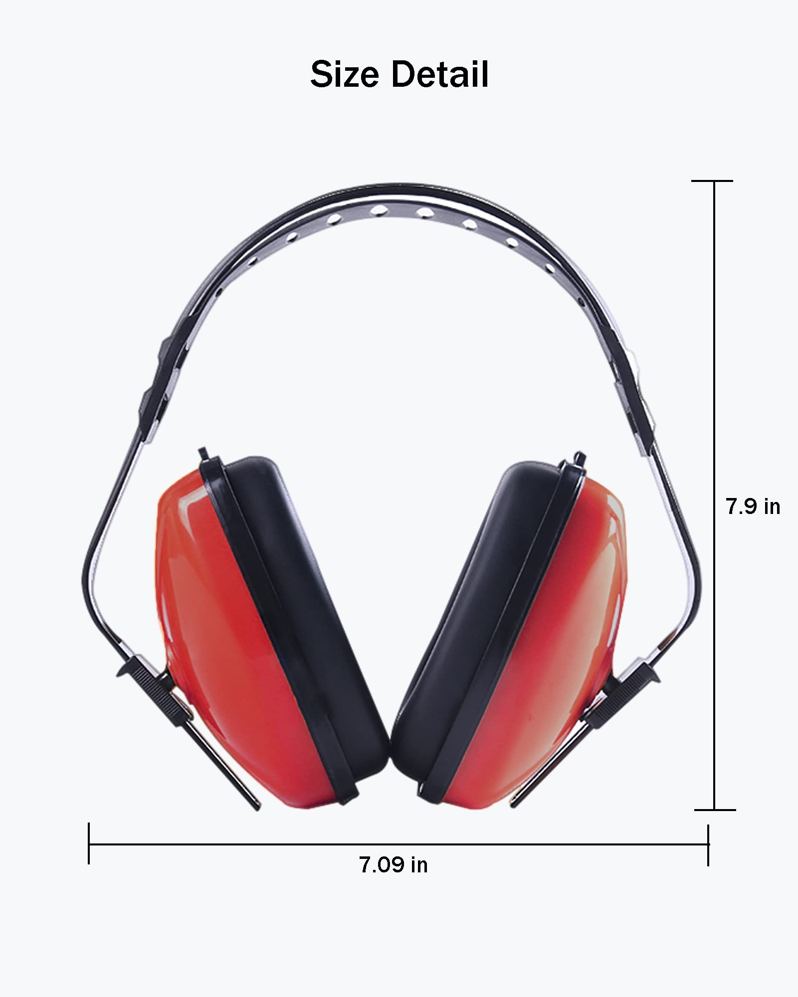 moroinriz Shooting Ear Protection Earmuffs | Hearing Ear Protection Noise Cancelling Sound-proof Headphones | Ear Muffs for Noise Reduction, Work, One Size
