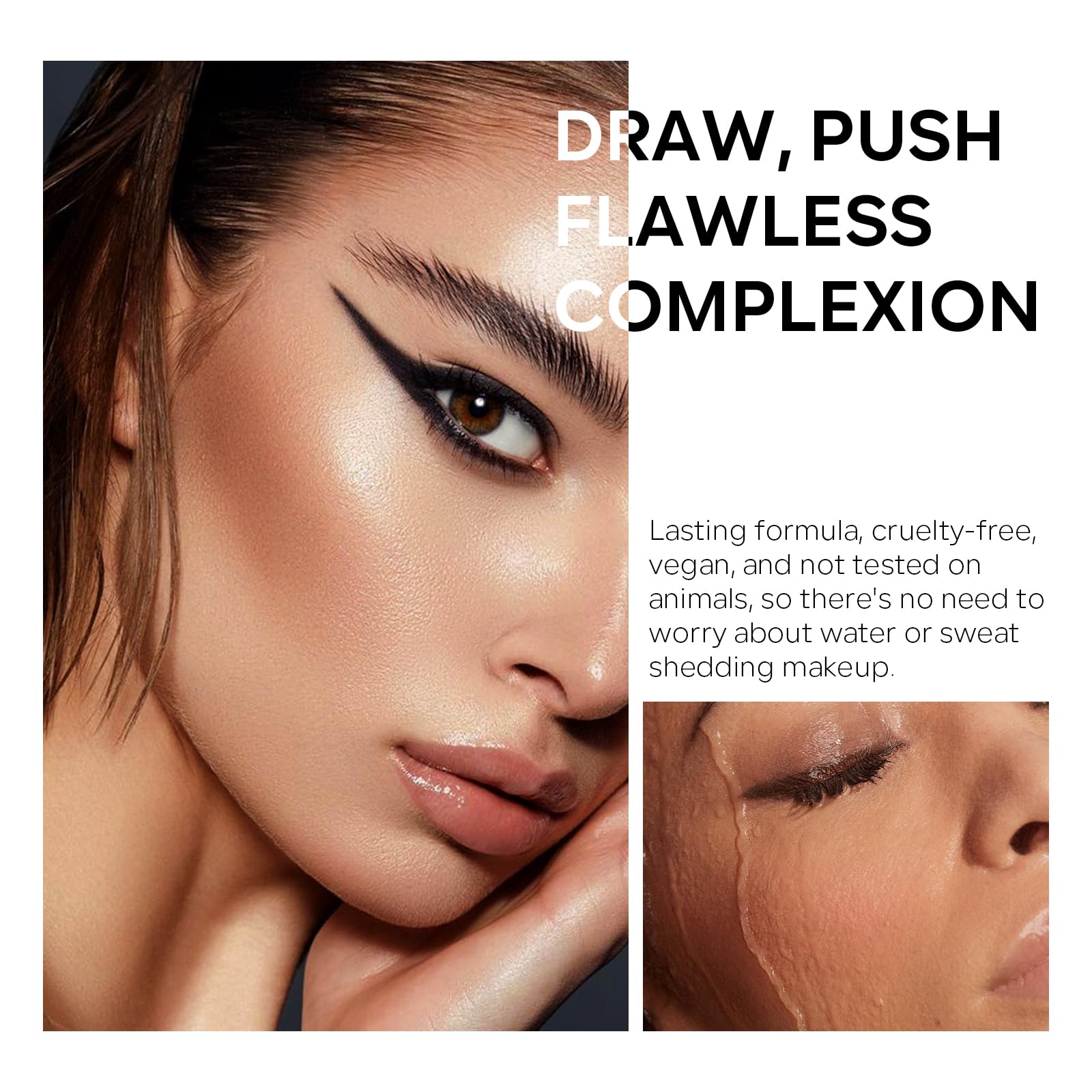 KYDA 6 Colors Highlight Concealer Contour Stick, 2 in 1 Body Makeup Shding Stick, Face Highlighters Sticks, Contouring Highlighting Foundation Shadow Cream Pen, 3 Pcs-Set A