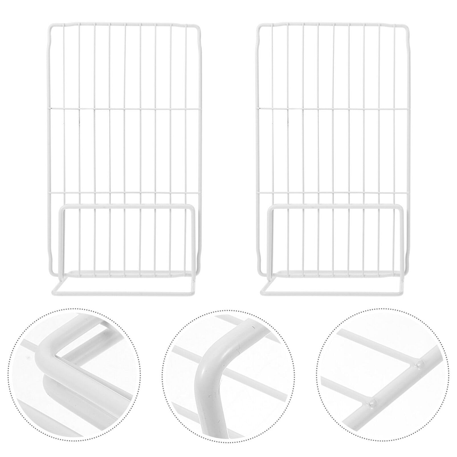 Refrigerator Partition Small Refrigerator Kitchen Refrigerators Refrigerator Divider Freezer Iron Wire Divider Fridge Shelf Cabinet Divider Shelf Dividers White Grid Accessories