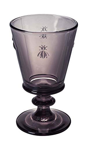 La Rochere Bee Set of 6 Wine Glass Eggplant