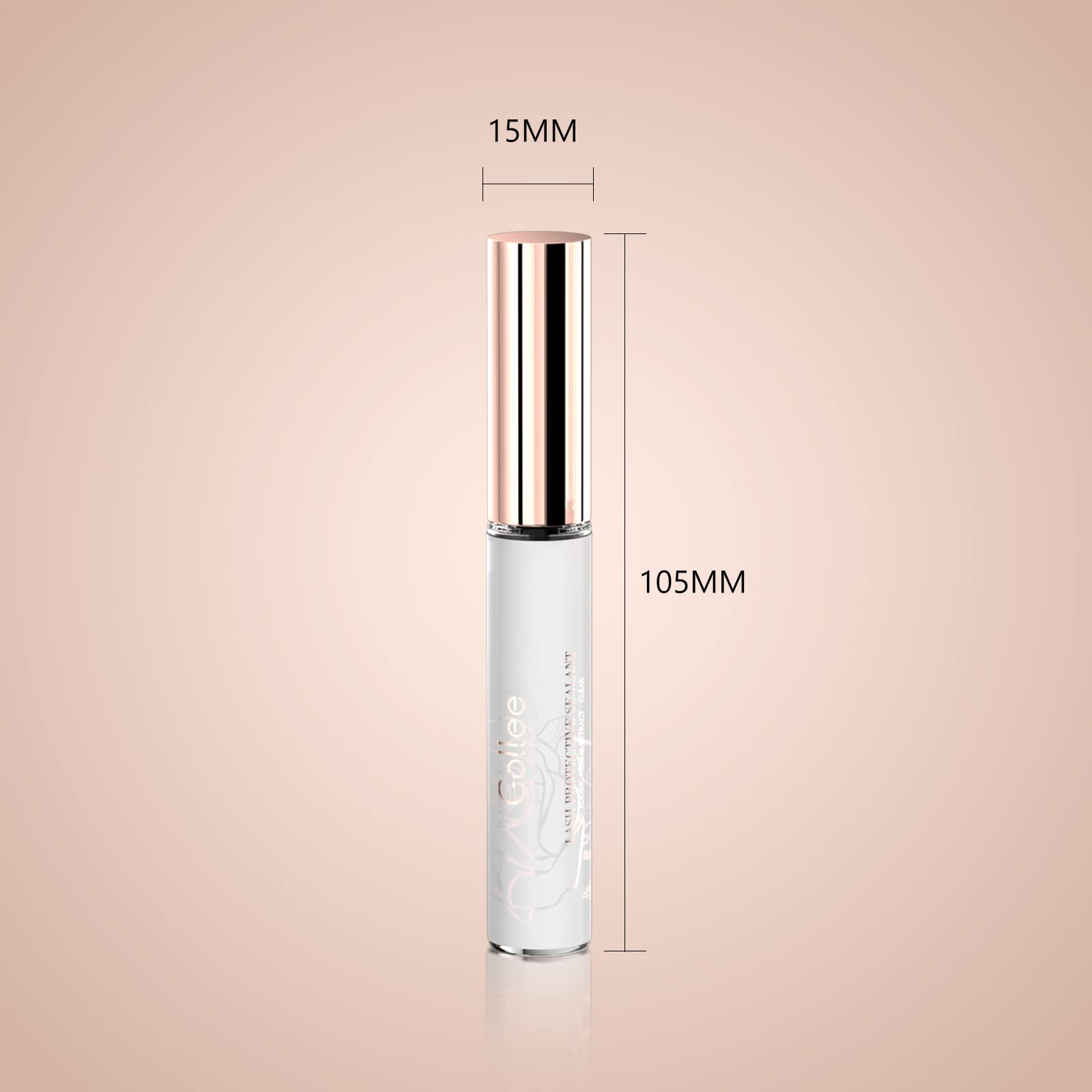 Lash Sealant for Eyelash Extensions, Lash Coating Sealant Maintains Curl Protective Topcoat for Long-Lasting Lash Sealer Lash Extension Sealant - 10 ml