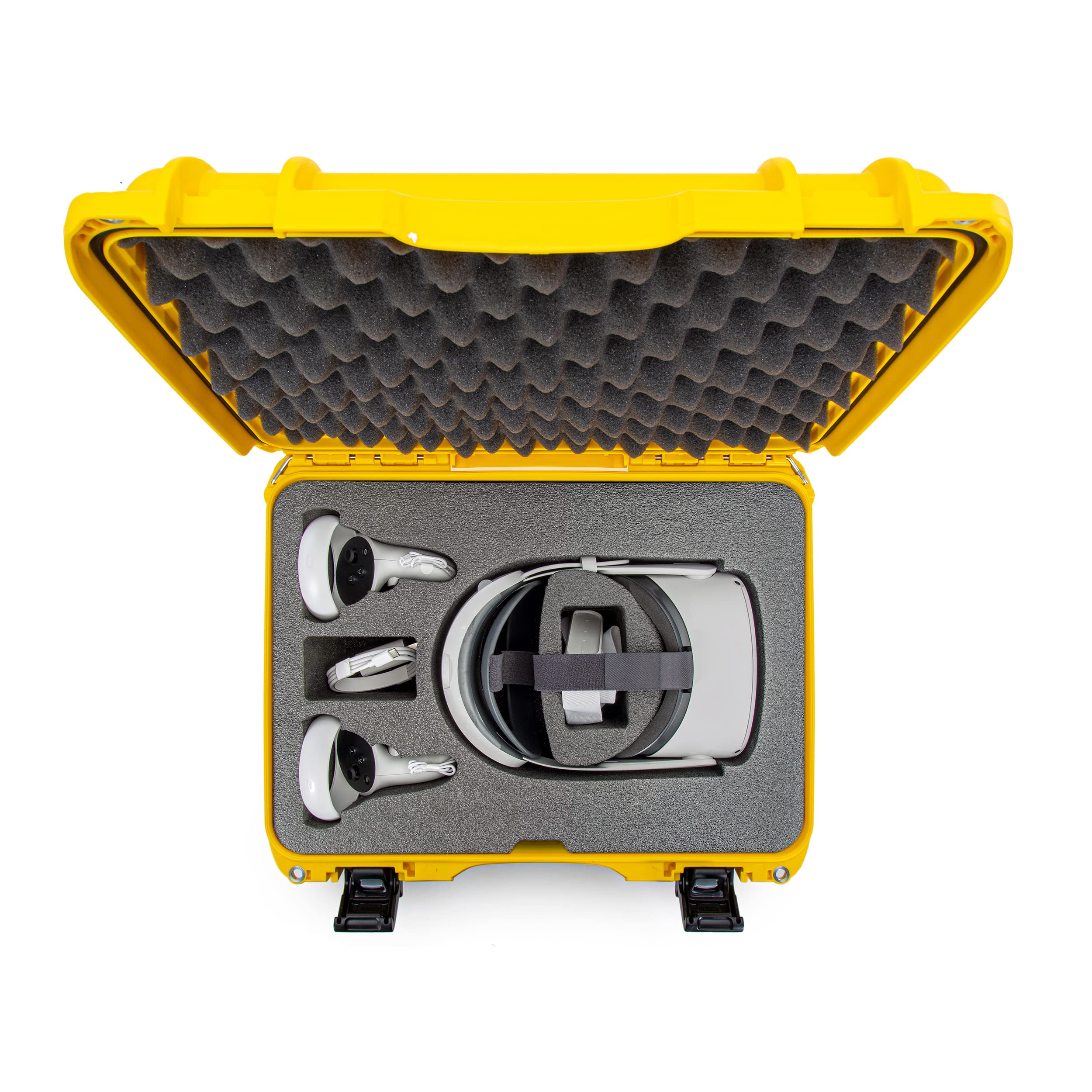 Nanuk 925 Waterproof Hard Case with Foam Insert for Oculus Quest 2 - Yellow