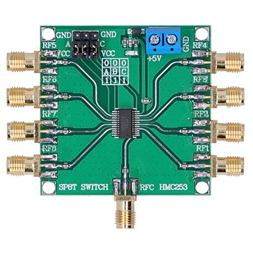 RF Switch Module, 1 Open 8 RF Radio Communication Electronic Component, Single Pole Eight Throw Switch, HMC253 DC‑2.5 GHz