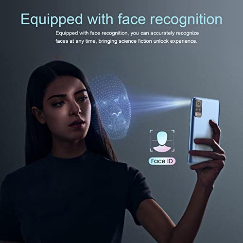 PUSOKEI 5 Inches HD Screen Smartphone, MTK6779 CPU/RAM 2GB ROM 32GB/WiFi BT FM, Face Recognition/2MP 5MP Camera/1080x2320 Resolution/Dual SIM 3G Mobile Phone for Android 6(Light Blue)