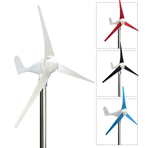 Mars Rock 58CM 22.83" Length High Strength Carbon Fibers Black Color Wind Blade Nylon Fiber Wind Turbine Blade for DIY Horizontal Wind Turbine Generator Windmill Assembling