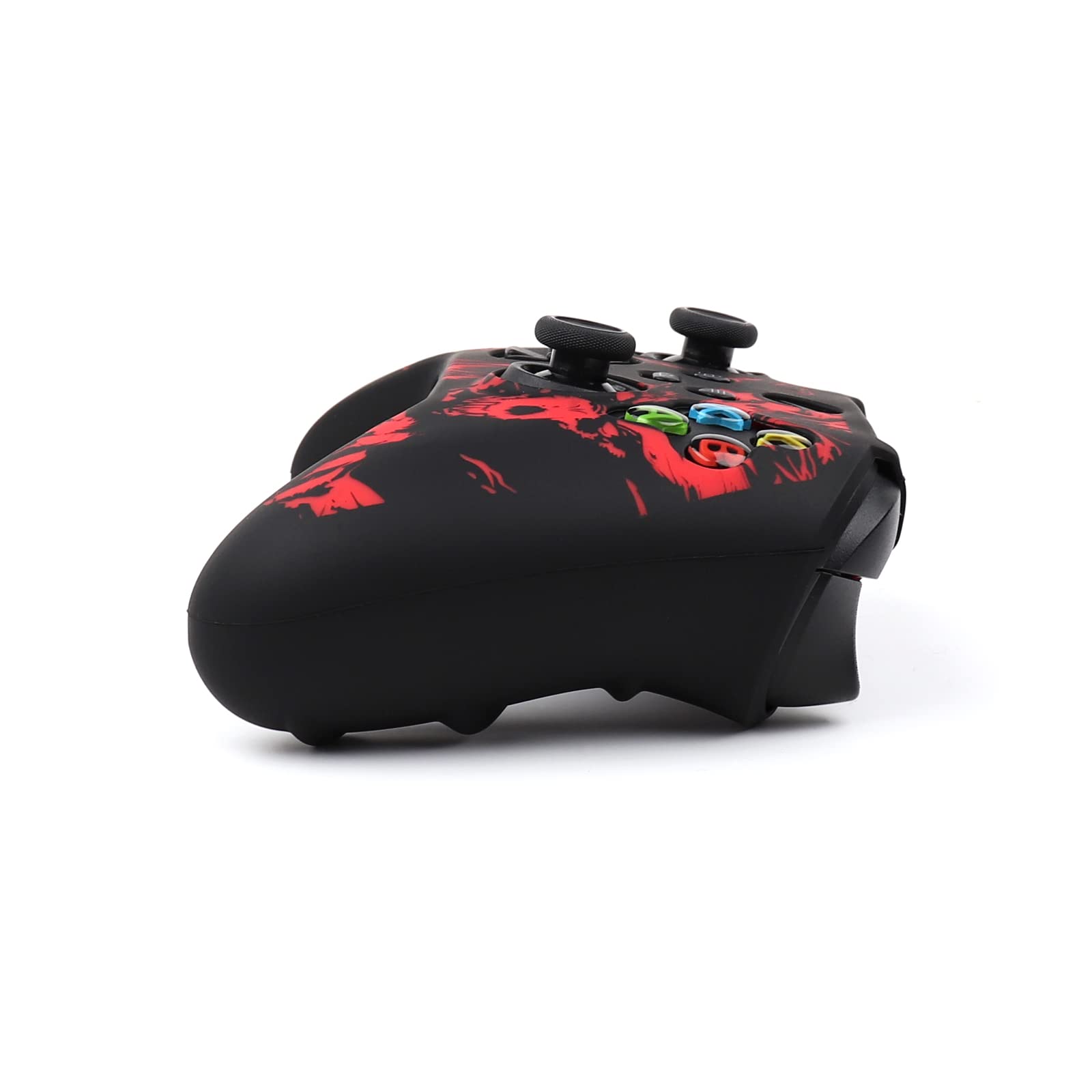 RALAN Customized Laser Controller Skin for Xbox Series, Anti-Slip Silicone Controller Cover Protector Case Compatible for Xbox Series Wireless/Wired Gamepad Joystick