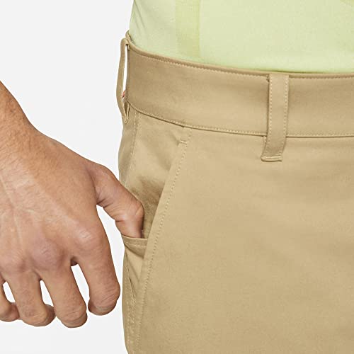 Nike Dri-FIT UV Men's 9" Golf Chino Shorts (as1, Numeric, Numeric_34, Regular, Regular, Parachute Beige)