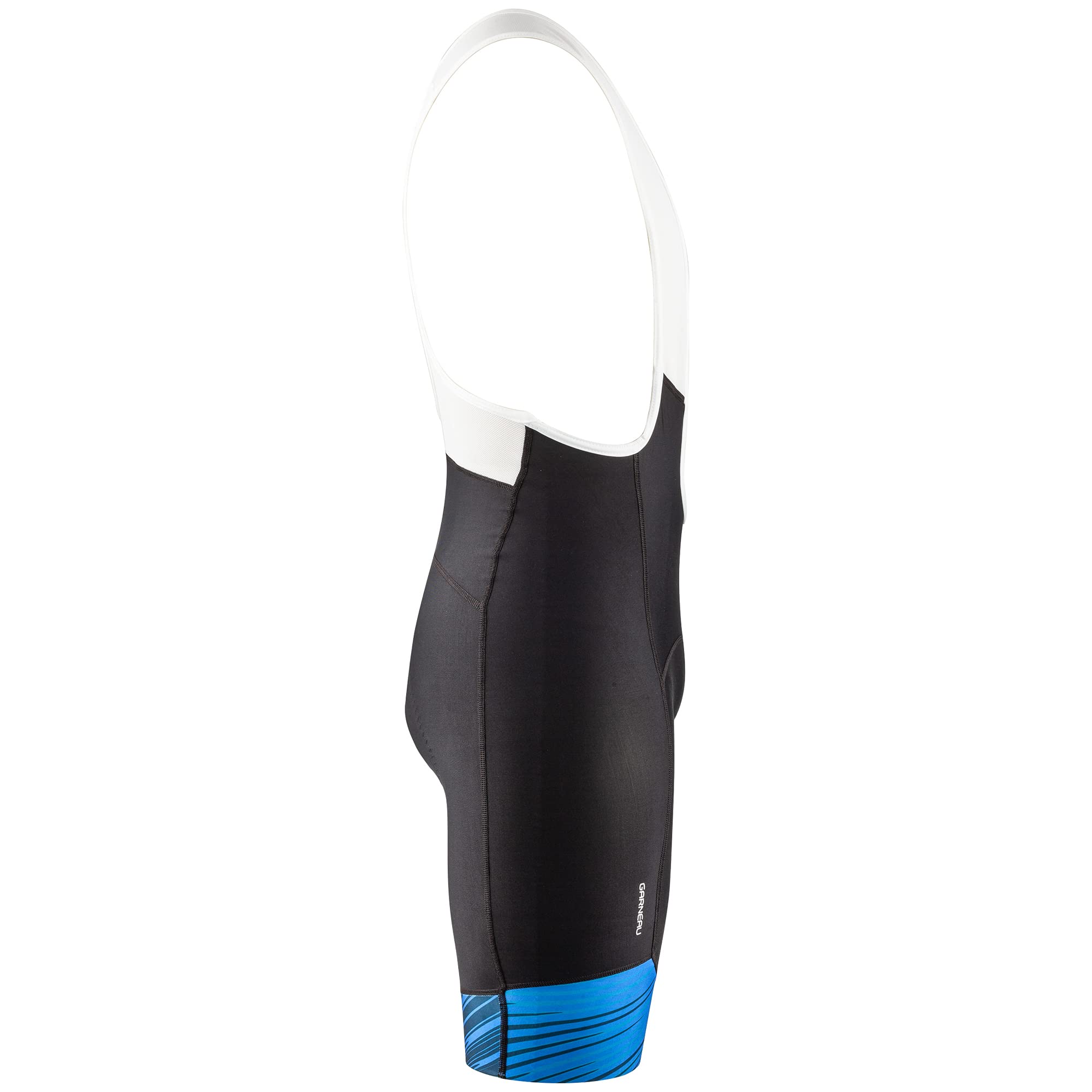 Louis Garneau, Men’s Neo Power Art Motion Cycling Bib, Blue Lines, Medium
