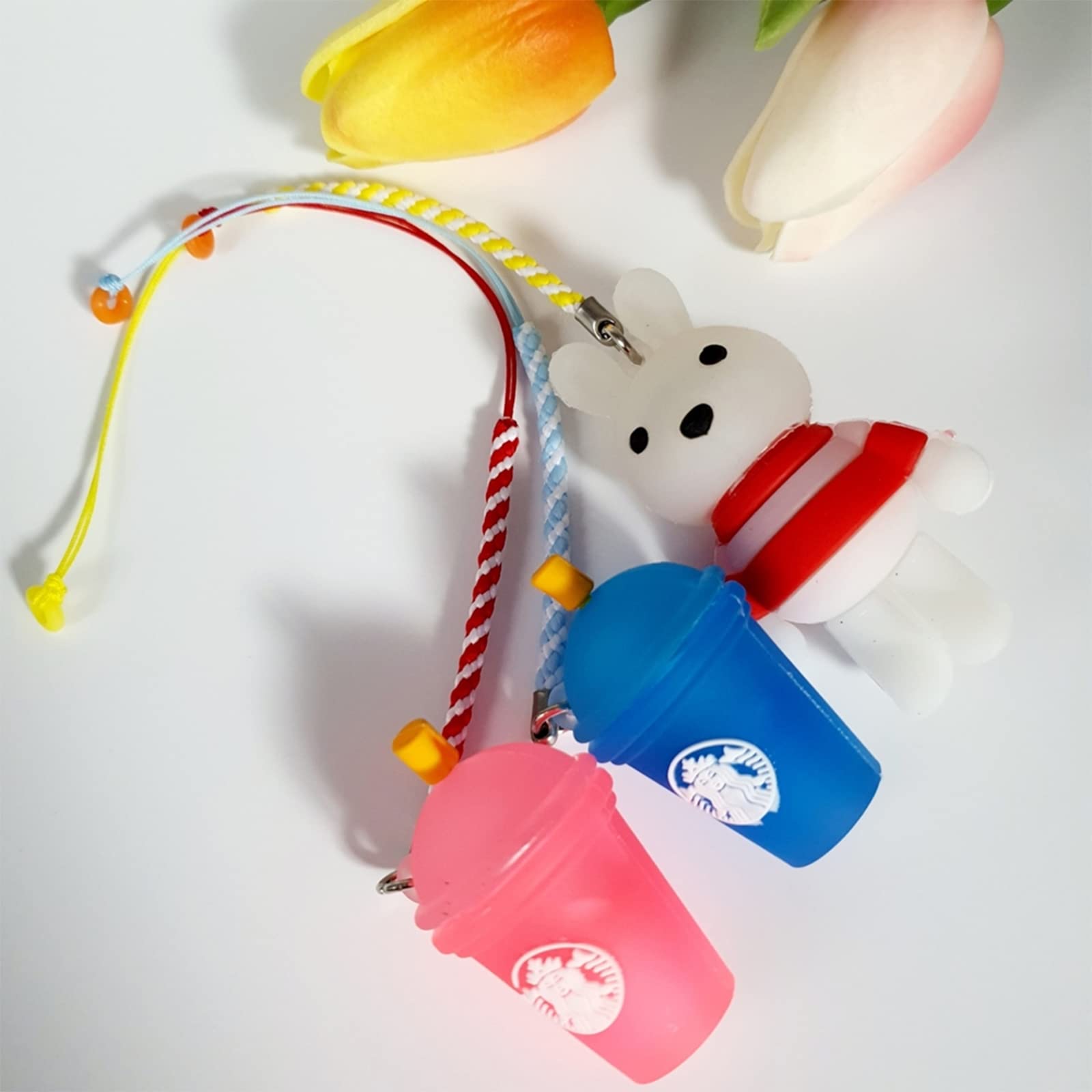 LED Rabbit and Star Tea Room Buddy Ring 3 Types 1set Tee Hanger Buddy Butterfly Golf Tee Flower Caddy Supplies Money Clip Putter Keeper (Putter Keeper)