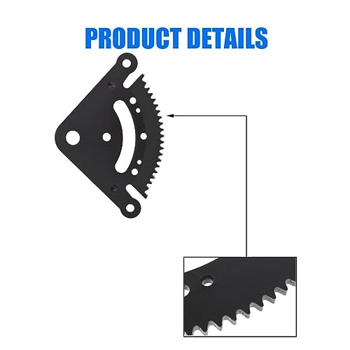 labwork Steering Sector & Pinion Gear W/Bushings Replacement for John Deere D130 D140 D150 D160 D170 1GXD110E