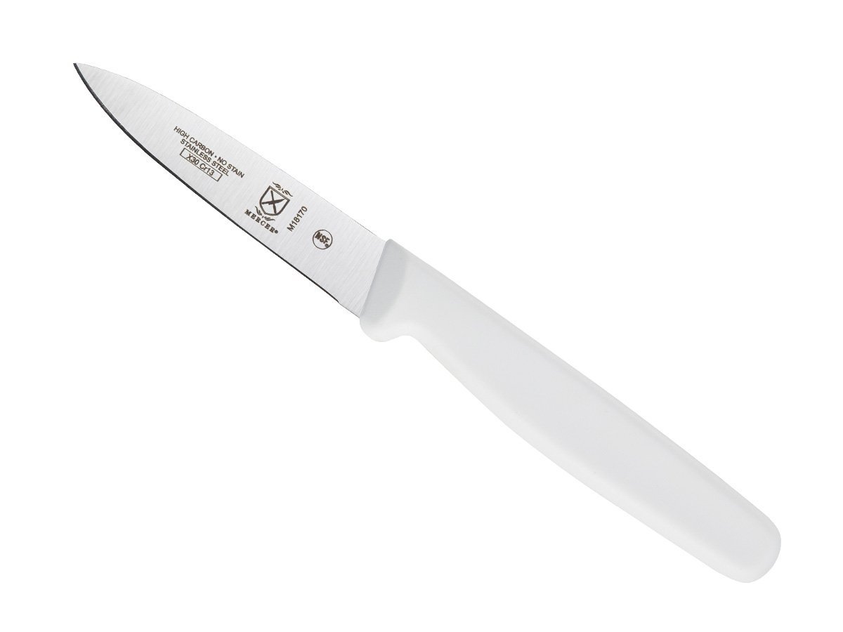 Mercer Culinary Ultimate White 8-Inch Chef's Knife and 3-Inch Paring Knife
