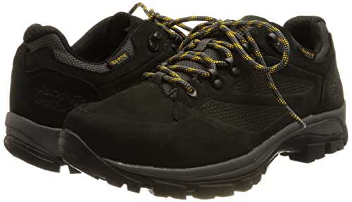 Jack Wolfskin Men's Rebellion Texapore Low M Hiking Shoe, Phantom/Burly Yell, 12