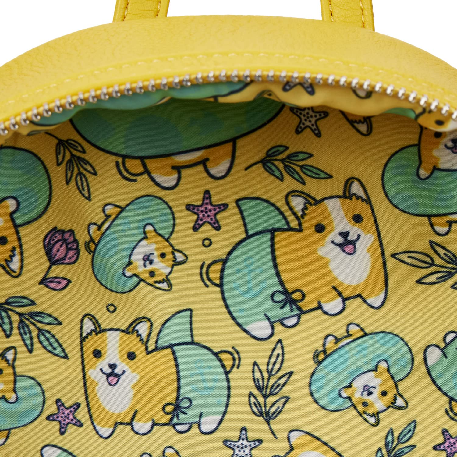 Loungefly Corgi Dog Cosplay Womens Double Strap Shoulder Bag Purse