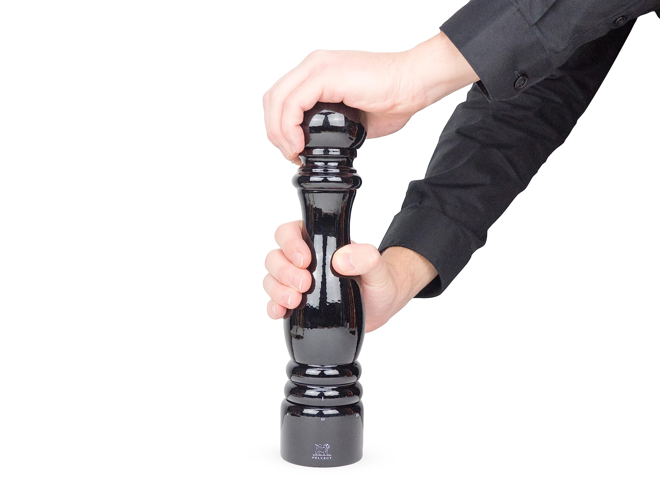 Peugeot Paris u'Select Pepper Mill, 11.82in, Black Lacquer