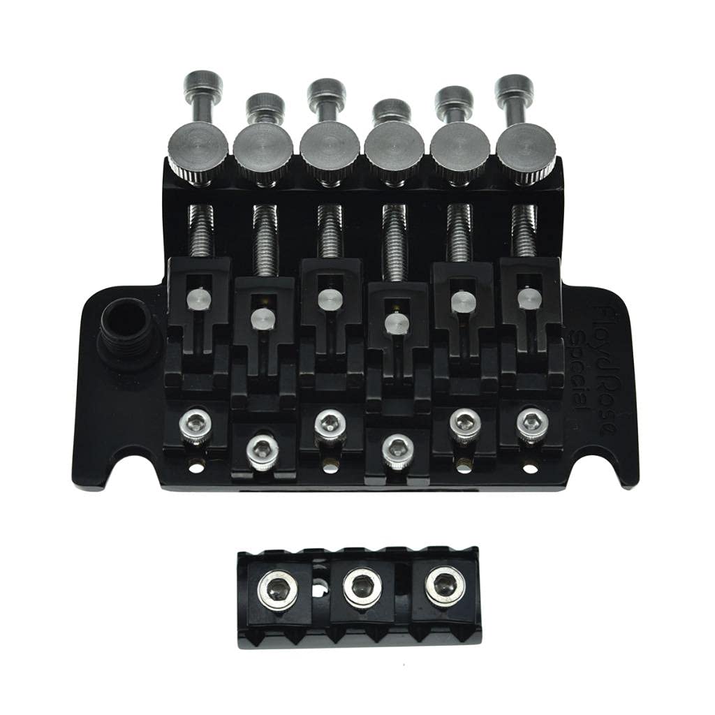 KAISH Whole Set Stainless Steel Tremolo Fine Tuner Screws String Insert Block Saddle Mounting Screws Locking Nut & String Lock Screws for FR