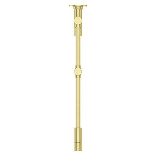 Pfister Lita Pot Filler Kitchen Faucet, 2-Handle, Wall Mounted, Single Hole, Brushed Gold Finish, GT533PFBG