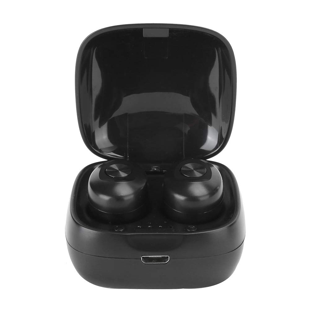 Liyeehao Sports Earphones, Bluetooth 5.0 Earphones, Wireless for Workouts, Running, Swimming, Gym, Work, Home Android/iOS(Black)