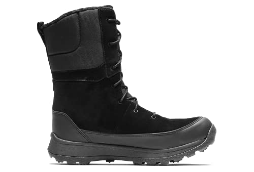 Icebug Mens Torne BUGrip GTX Hiking Boot with Carbide Studded Traction Sole, TrueBlack, 9